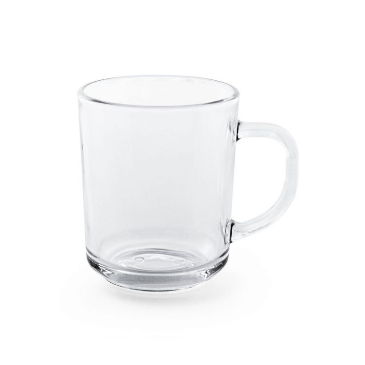Promotional glass mug 230 ml best PRICE Free DELIVERY SOFFY