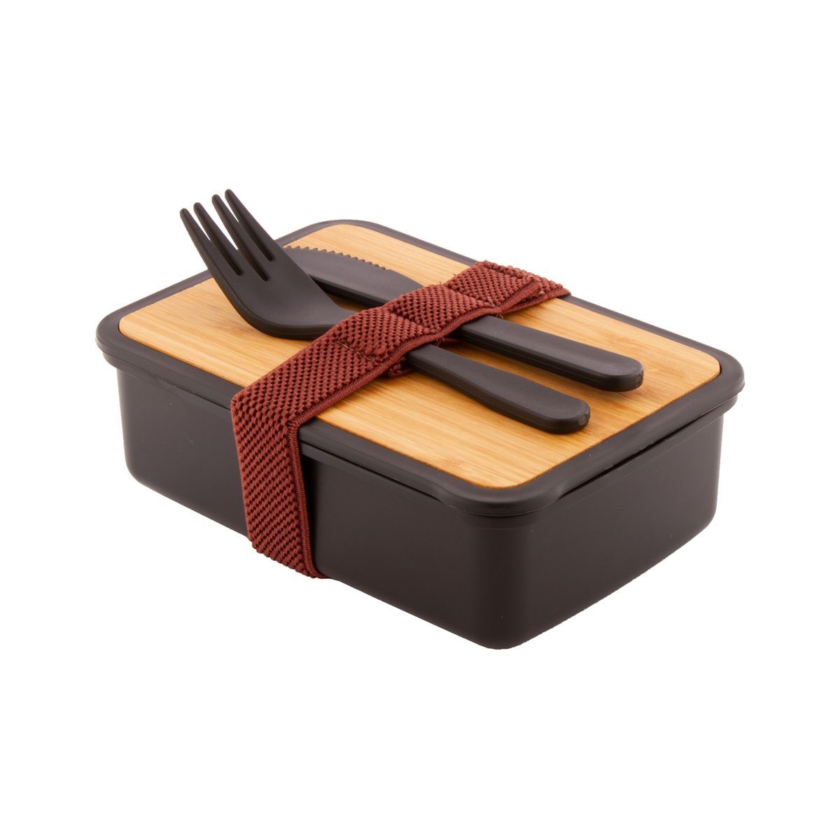 Promotional lunch box with logo printed at the best PRICE! REBEN