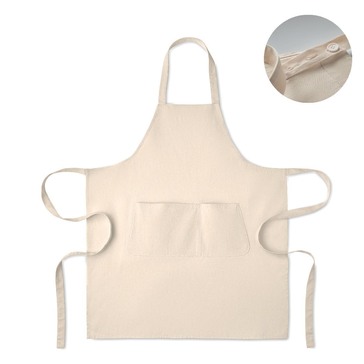 Cheap organic cotton apron 240 gr/m² GAMMA CO